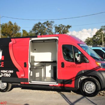 Mobile screening unit